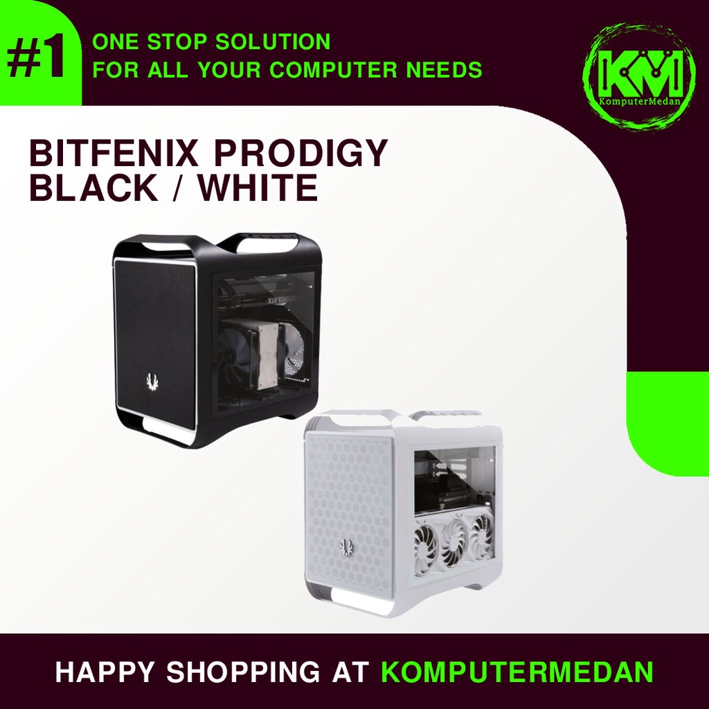 Jual Casing PC Gaming Bitfenix Prodigy 2022 Mini-Itx Non ARGB Case ...