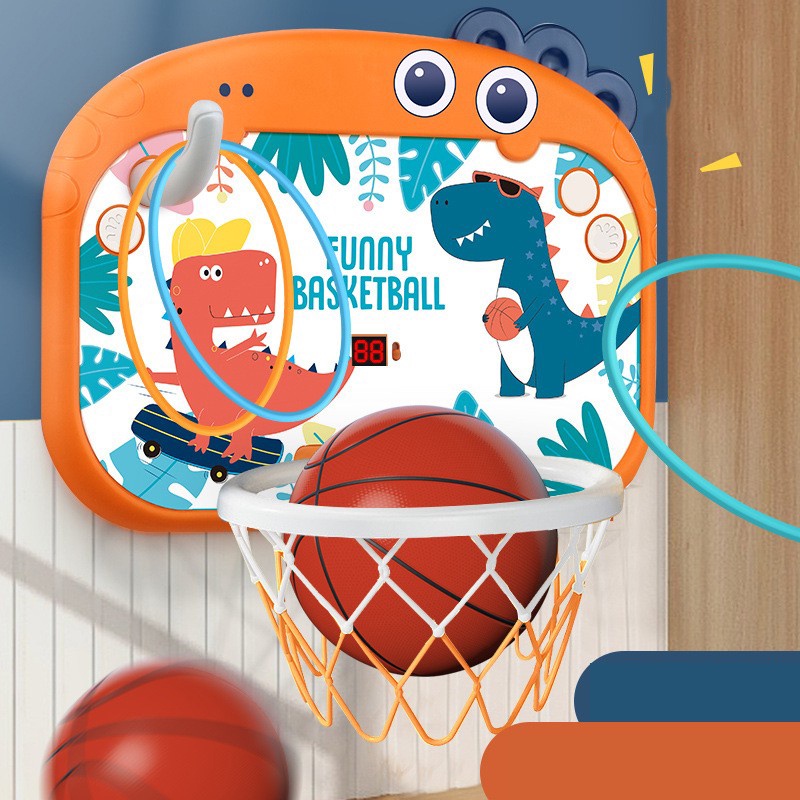 Jual Mainan Anak Ring Basket Dengan Score LED Bola Basket | Shopee ...