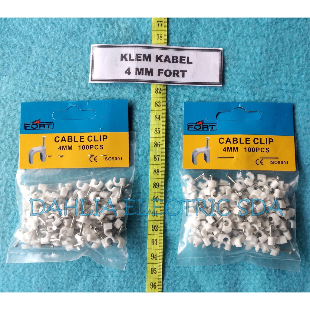 Jual KLEM KABEL 4MM FORT 1 PACK (100 PCS ) | Shopee Indonesia