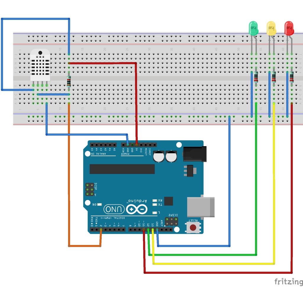 Jual DHT22 DHT-22 Sensor Kelembaban Suhu Humidity Temperatur DHT-22 ...