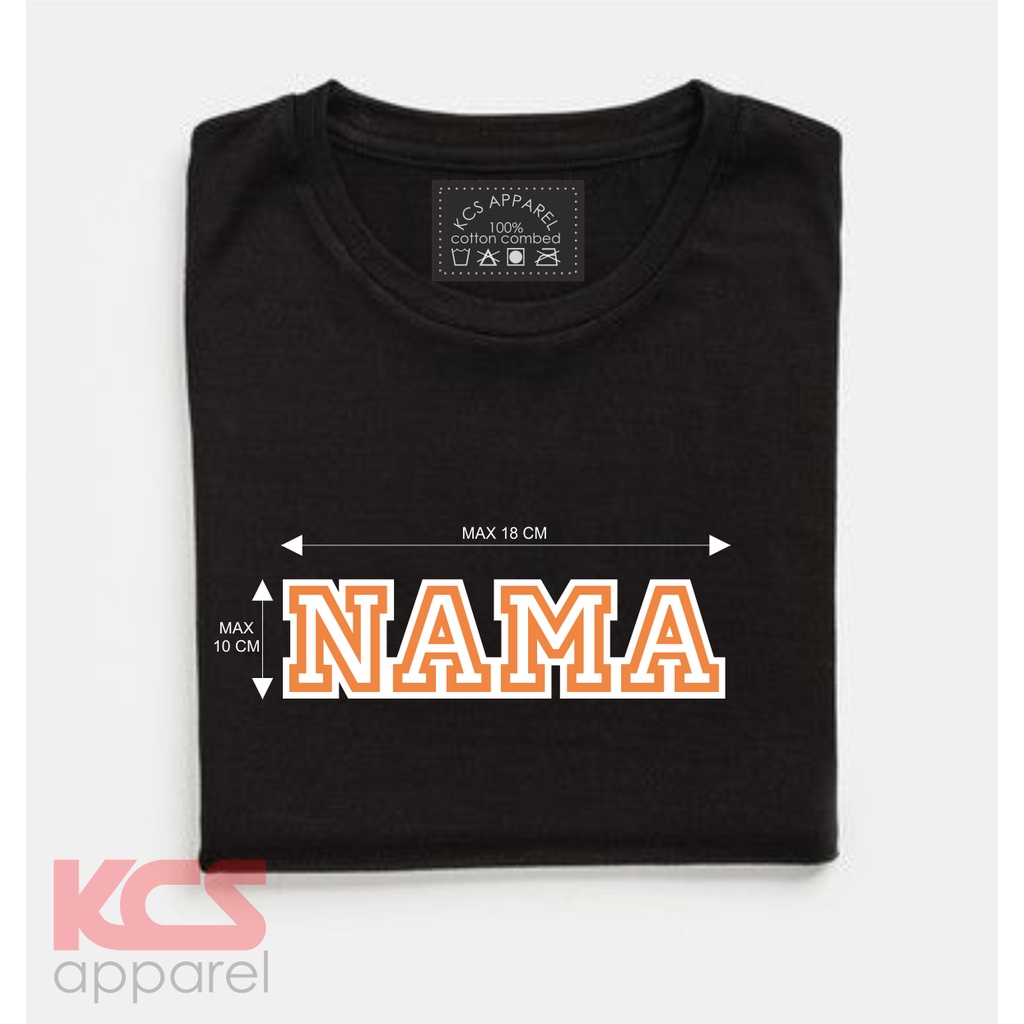 Jual sablon setrika nama anak sticker stiker setiker setlika | Shopee ...