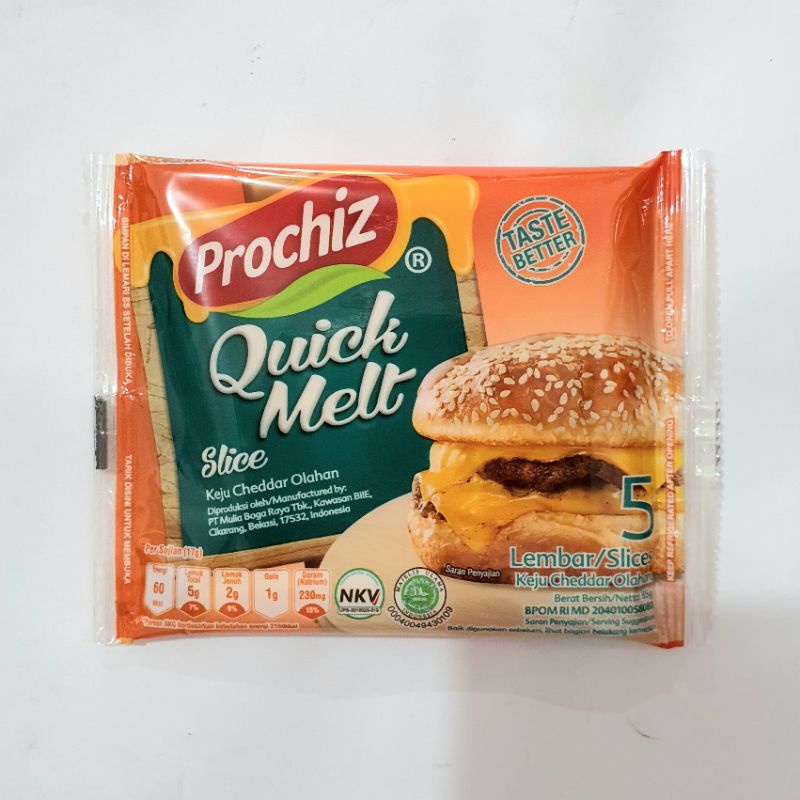 Jual Prochiz Keju Quick Melt 5 Slices 85g | Shopee Indonesia
