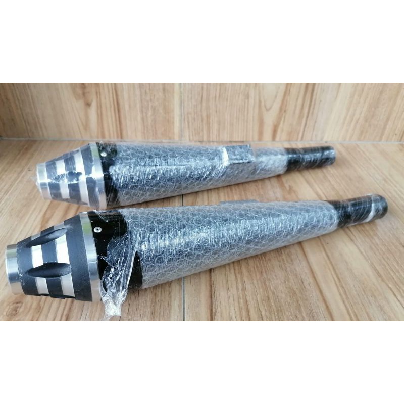 Jual slengser knalpot japstyle gembungan tutup aluminium brastyle ...