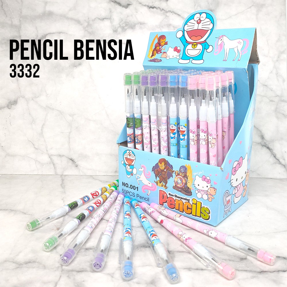 Jual 1 Pcs - Pensil Bensia / Pensil sambung susun / Pensil Fancy 3332 ...
