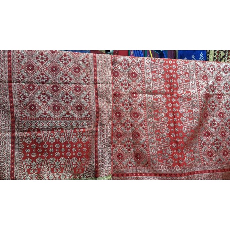 Jual KAIN/BAHAN SONGKET RAKAM / SONGKET LEPUS / SONGKET PALEMBANG ...