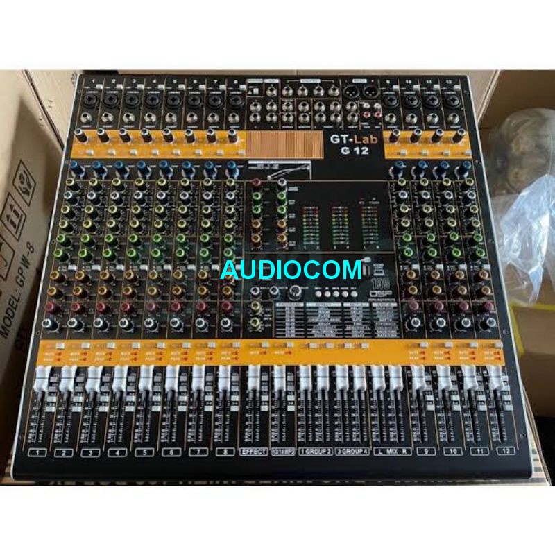 Jual Mixer RDW GT LAB G12 G 12 GTLAB G12 12CH ORIGINAL BY RDW | Shopee ...