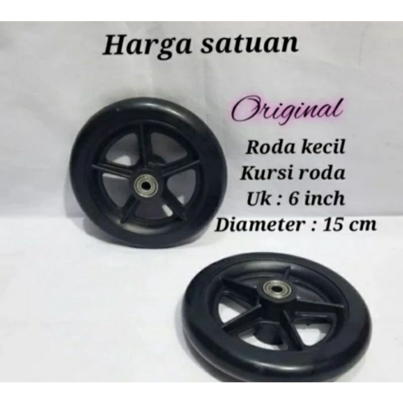 Jual ban kursi roda 6 inchi roda depan | Shopee Indonesia