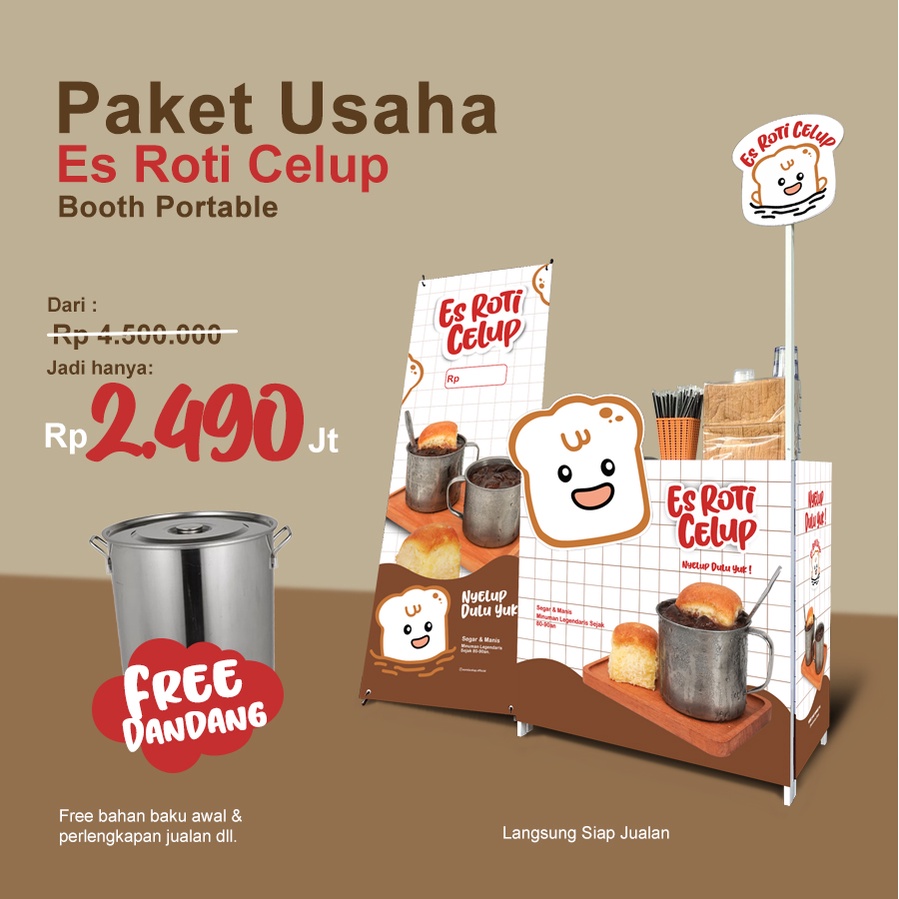 Jual Paket Usaha Minuman Es Coklat Roti Cocol | Shopee Indonesia