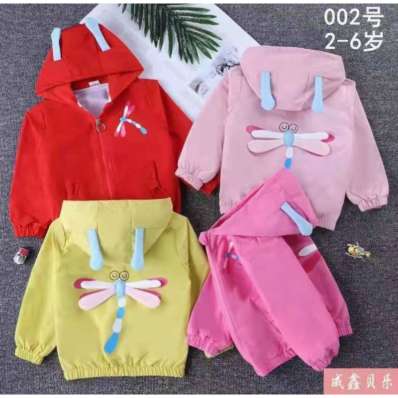 Jual JAKET PARASUT CAPUNG ANAK IMPOR USIA 2-5 TAHUN | Shopee Indonesia