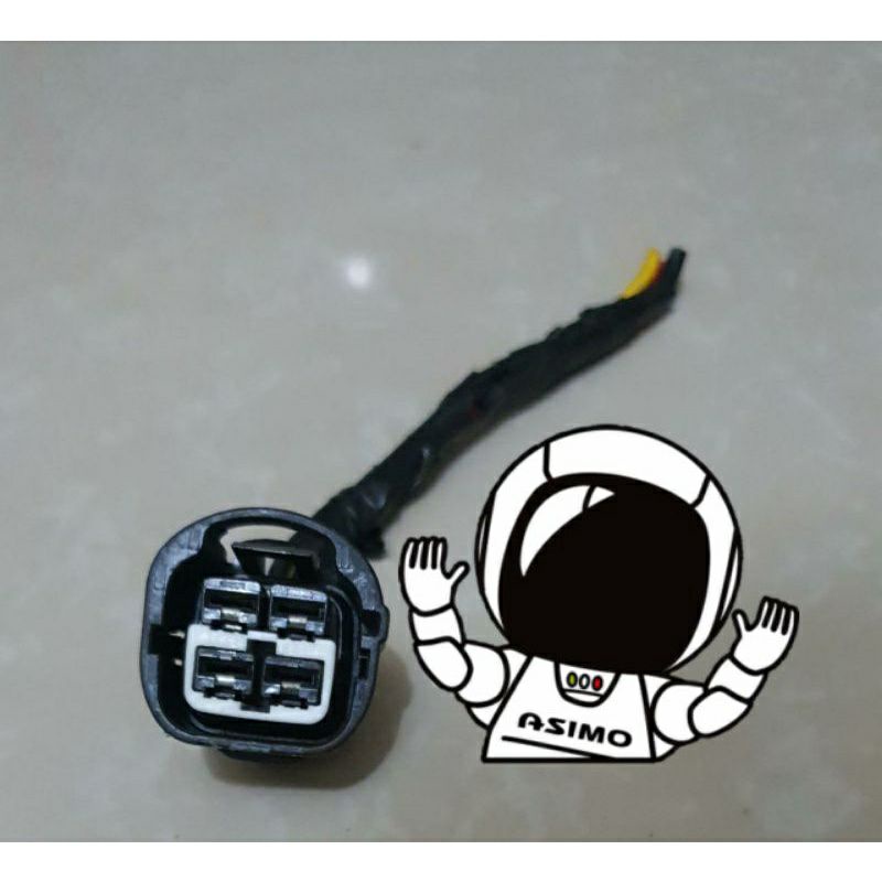 Jual soket dinamo kipas radiator ac pin 4 original suzuki estillo ...