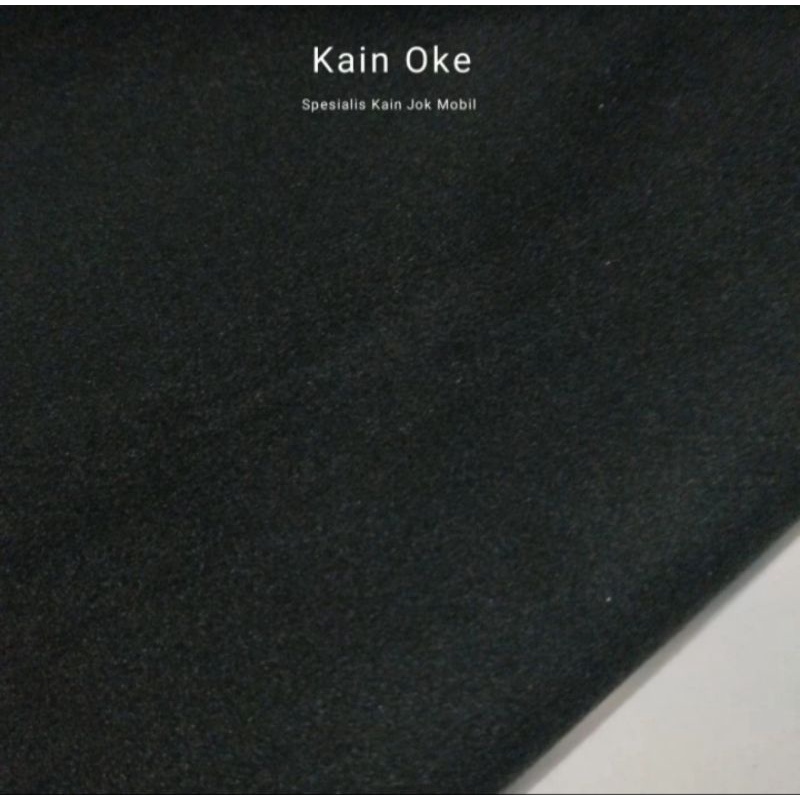 Jual Kain Jok Mobil Hitam Polos Suede Halus | Shopee Indonesia