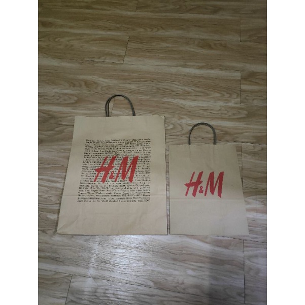 Jual PAPERBAG HnM Original Store | Shopee Indonesia