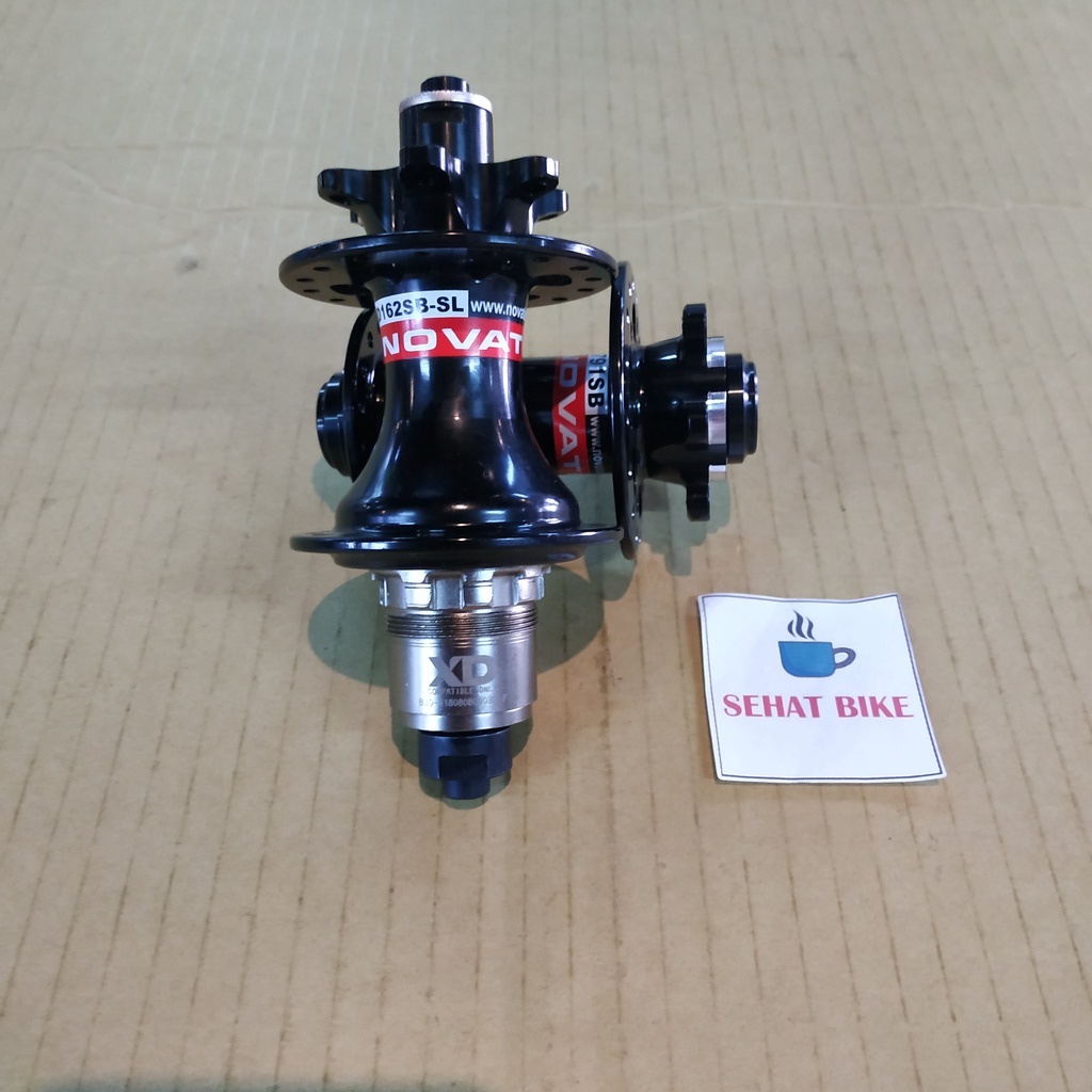Jual Hub Free hub Sepeda Novatec XD Body 32 Hole Black Original ...