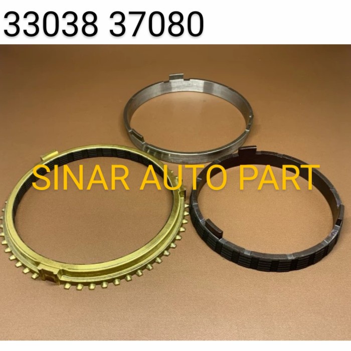 Jual SAP RING SYNCROMIS SINKROMIS SET GIGI 2 HINO HT130 HDX 33038 37080 ...