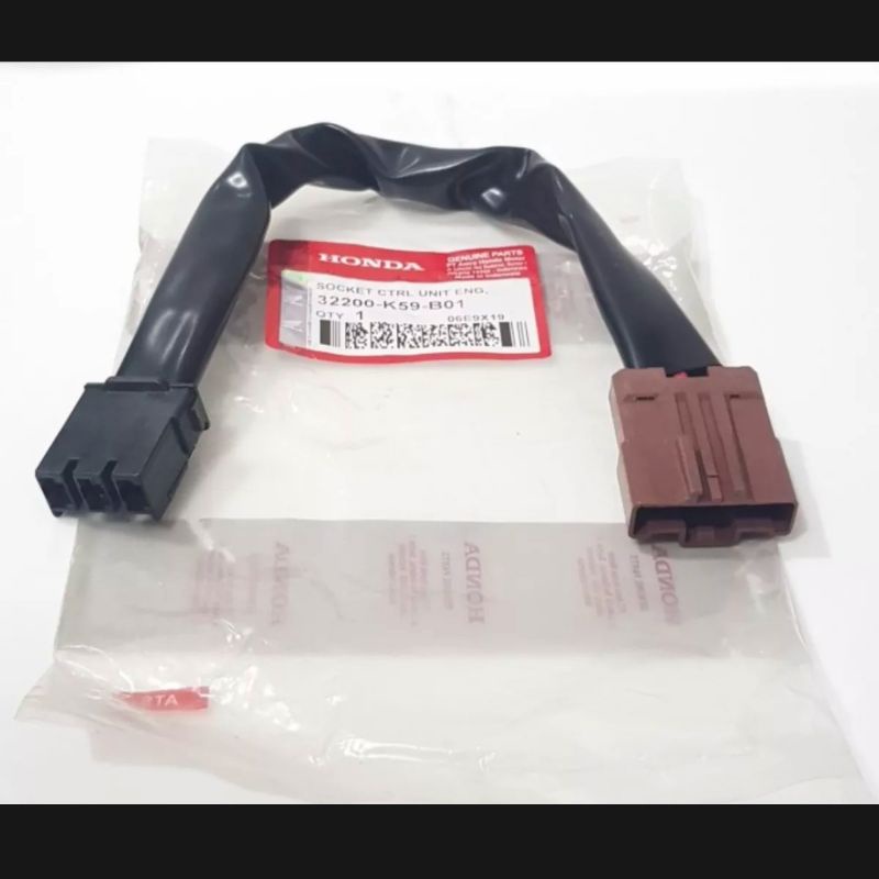 Jual KABEL SOKET SOCKET ECU ACG ECM SPULL PIN 3 NEW VARIO 125 LED VARIO ...