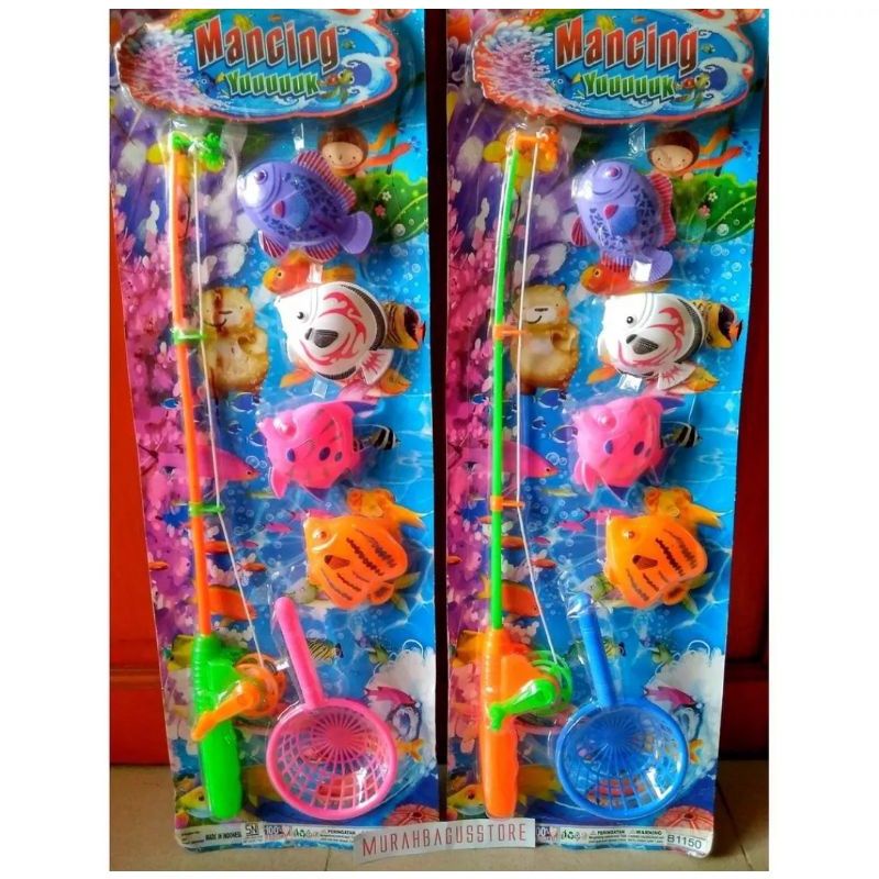 Jual Mainan anak Ikan pancing B1150 Mancing Yukk | Shopee Indonesia