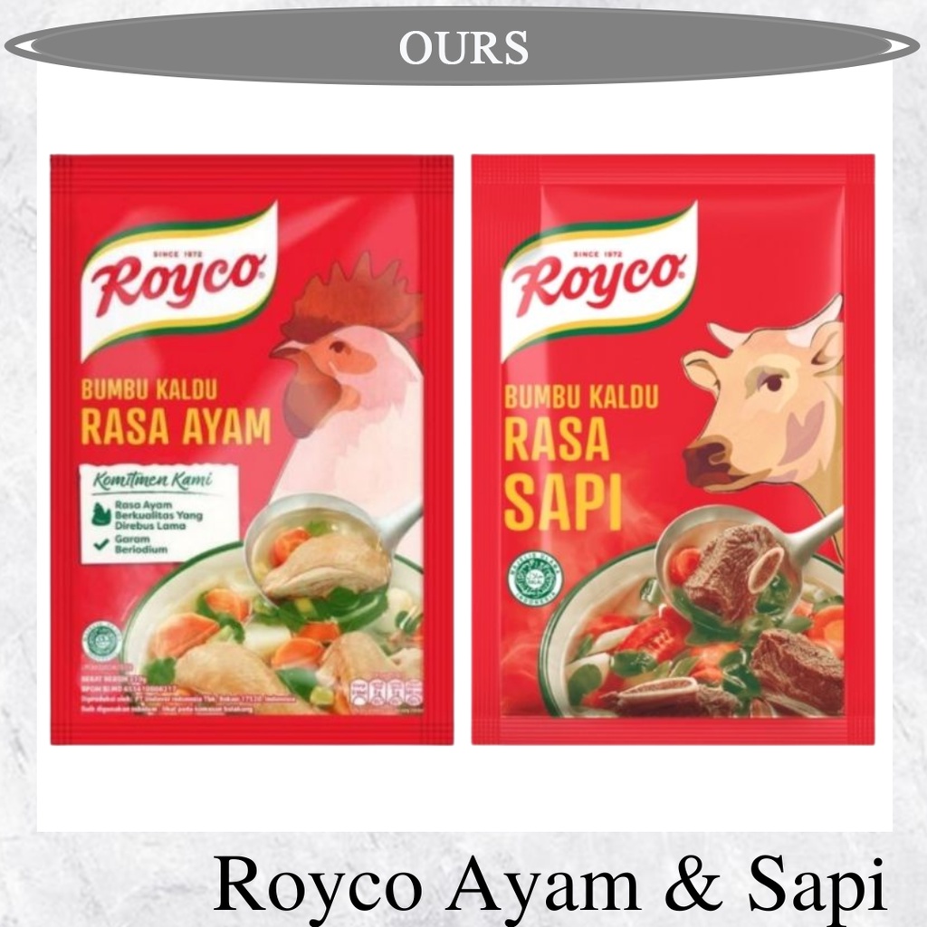 Jual Royco Ayam & Sapi 230 gram kaldu penyedap rasa ourshopnow | Shopee ...