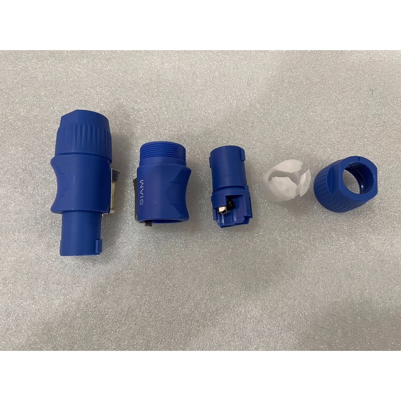 Jual Jack Speakon BIRU no packing Jek Spikon BIRU murah | Shopee Indonesia