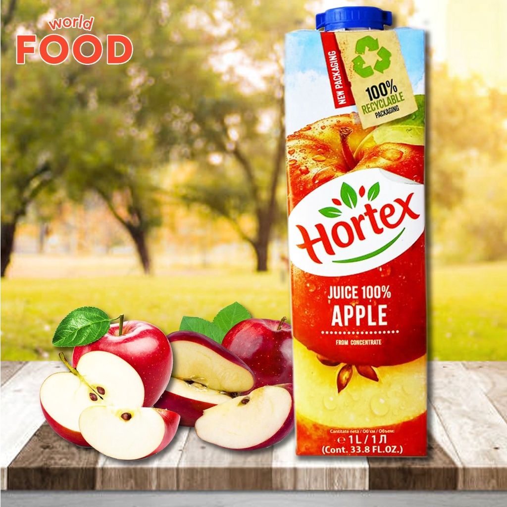 Jual HORTEX APPLE JUICE 1LT | Shopee Indonesia