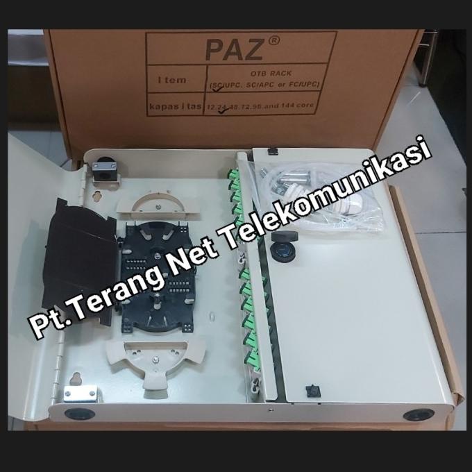 Jual Paz Otb Wallmount 12 Core Paz + Adaptor Sc Apc | Shopee Indonesia