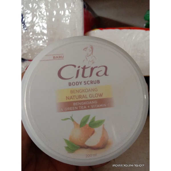 Jual Citra body scrub bengkoang natural glow 200ml | Shopee Indonesia