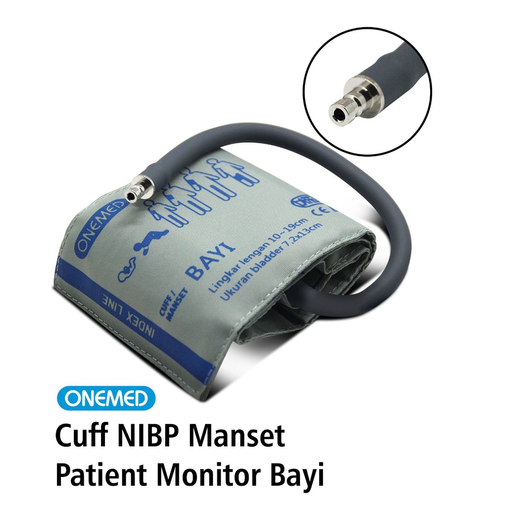 Jual Manset Cuff NIBP Pasien Monitor Bayi OneMed | Shopee Indonesia