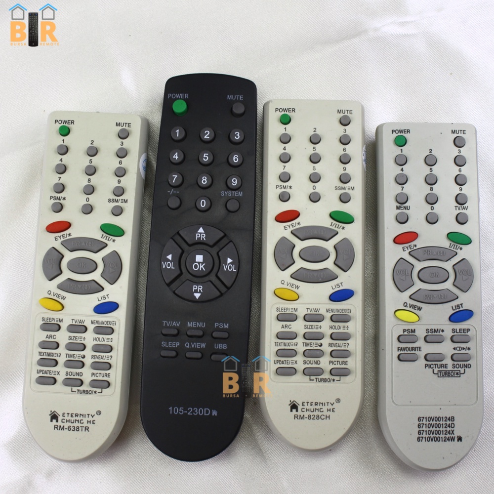 Jual Remot / REMOTE TV LG TABUNG TIPE 124BDx ECERAN | Shopee Indonesia