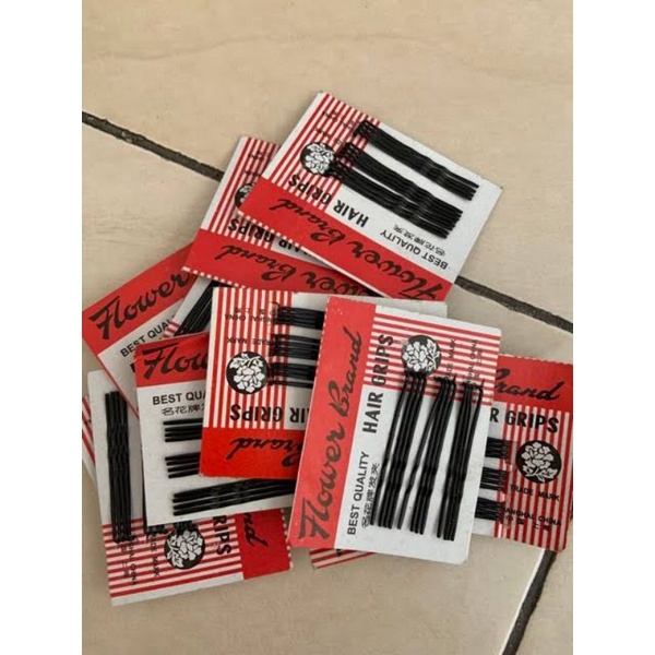 Jual kep lidi / hair grips / kep jepit / kep hitam | Shopee Indonesia