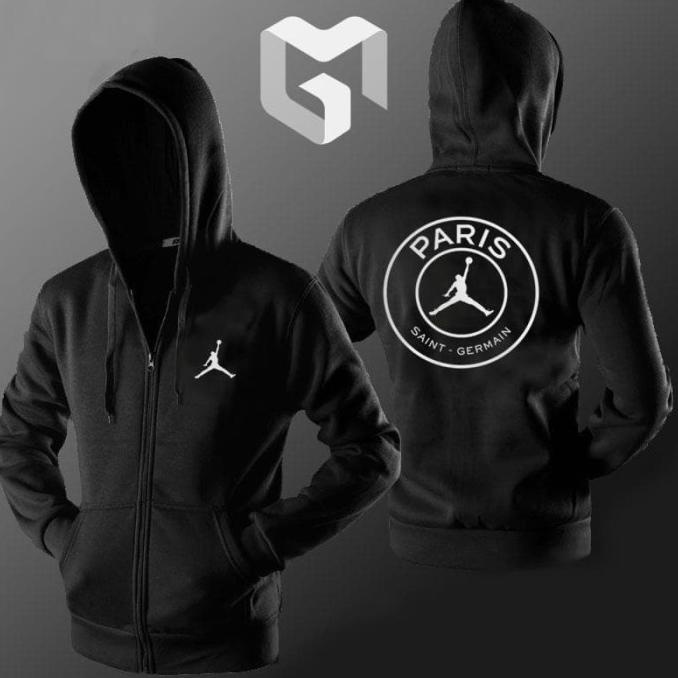 Jual Jaket Pria Jordan Psg Paris Saint Germain Sweater Distro Polos ...