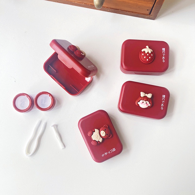 Jual Kotak Soflens Choco Tempat Softlens Travel Kit Softlens Case ...
