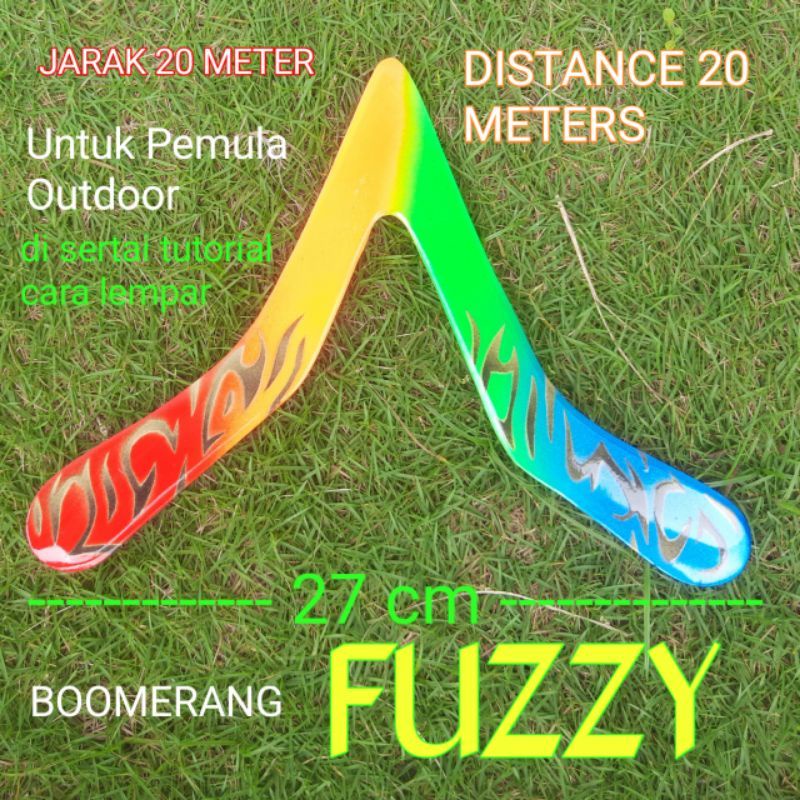 Jual bumerang lempar fuzzy asli balik lagi | Shopee Indonesia