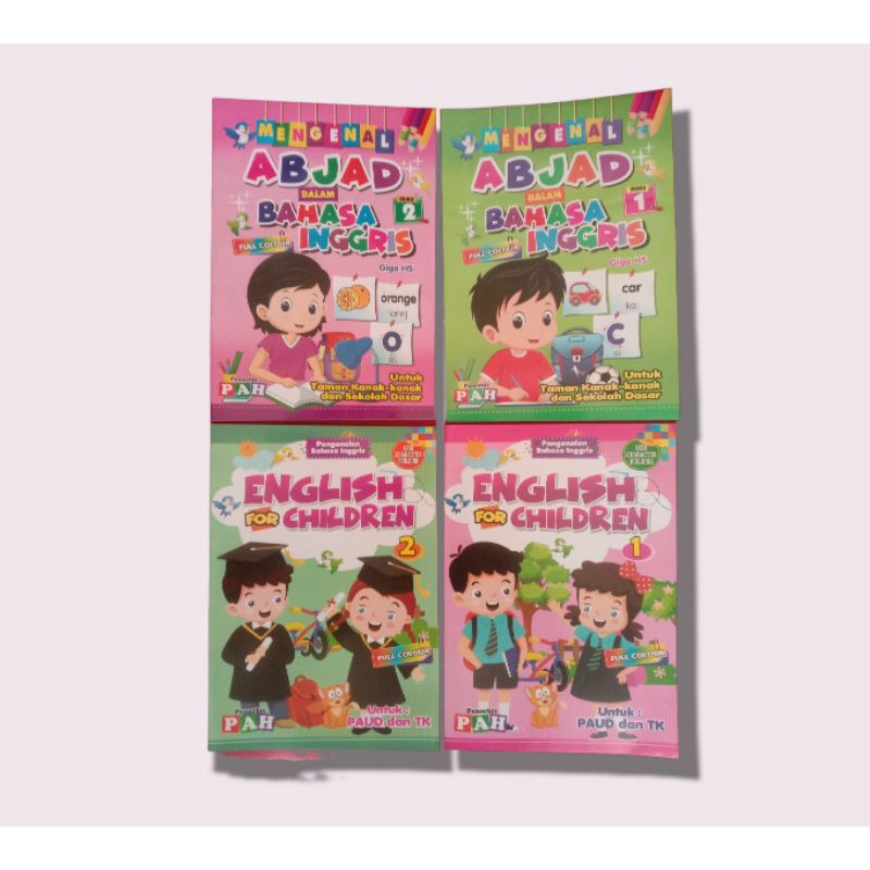 Jual Mengenal Bahasa Inggris Anak - English for Children/Abjad dalam ...
