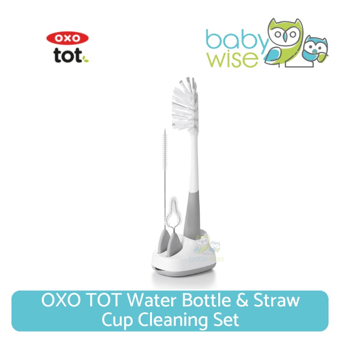 Jual OXO TOT Water Bottle & Straw Cup Cleaning Set - Sikat Botol & Dot ...