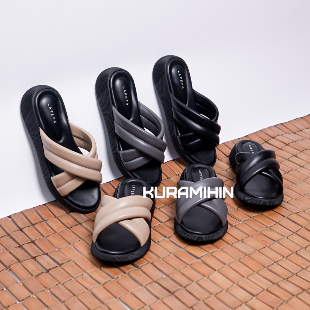 Jual New Arrival - Nadhira Sandal Casual Wanita Sendal Cewek Tebal ...