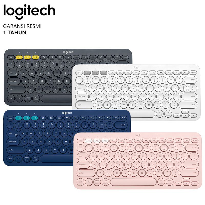 Jual Logitech keyboard K380 Bluetooth Multi-Device (ORIGINAL&GARANSI ...