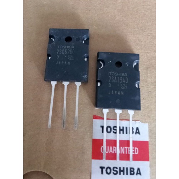 Jual Transistor TOSHIBA C5200 A1943 Lot 5xx Ori JAPAN | Shopee Indonesia