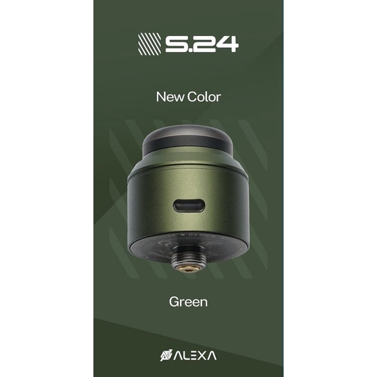 Jual ALEXA S24 RDA ALEXA 24MM SINGLE COIL ORIGINAL by INHALE | Shopee ...