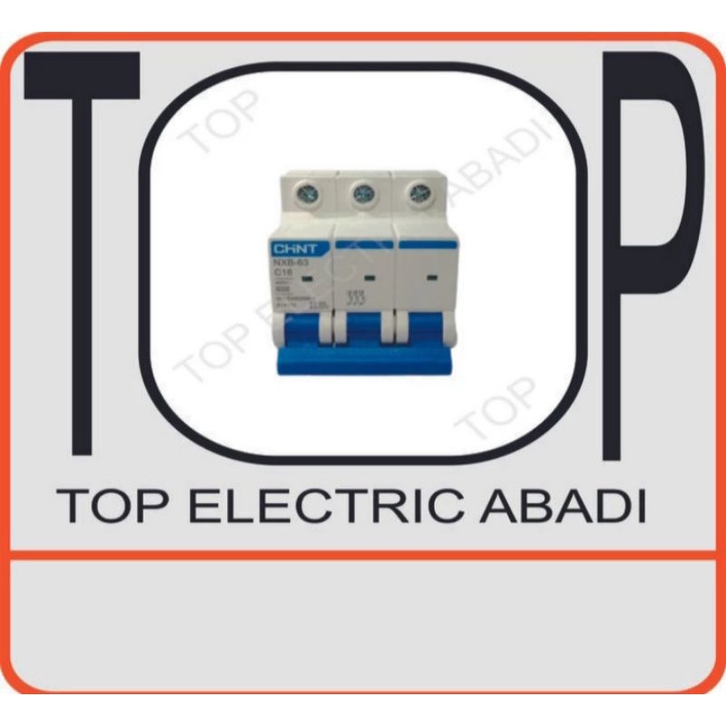 Jual MCB CHINT NXB-63 16A 3P 6KA 824170 / NXB 63 3 PHASE 16 AMPERE SNI ORI | Shopee Indonesia