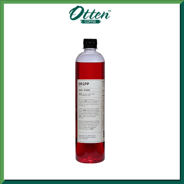 Jual DRiPP Rose Flavour Syrup 760 ML - Sirup Minuman Rasa Bunga Mawar ...