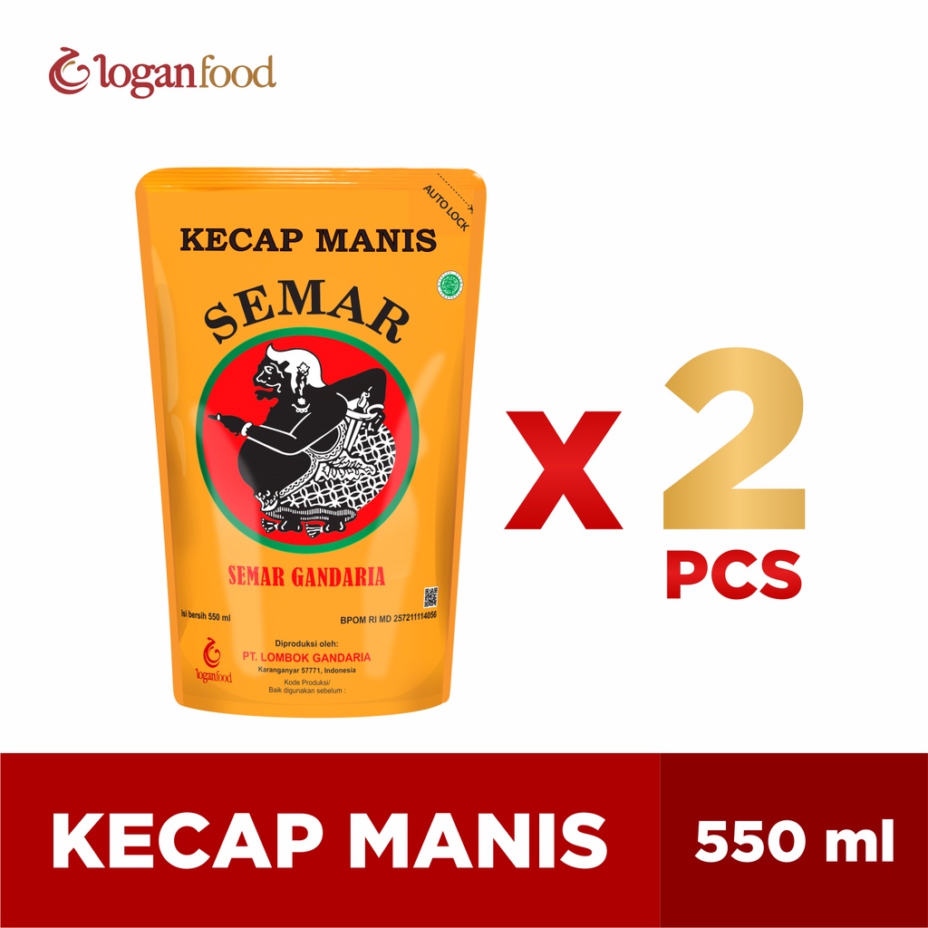 Jual Paket Hemat Kecap Manis Semar 550P isi 2 | Shopee Indonesia
