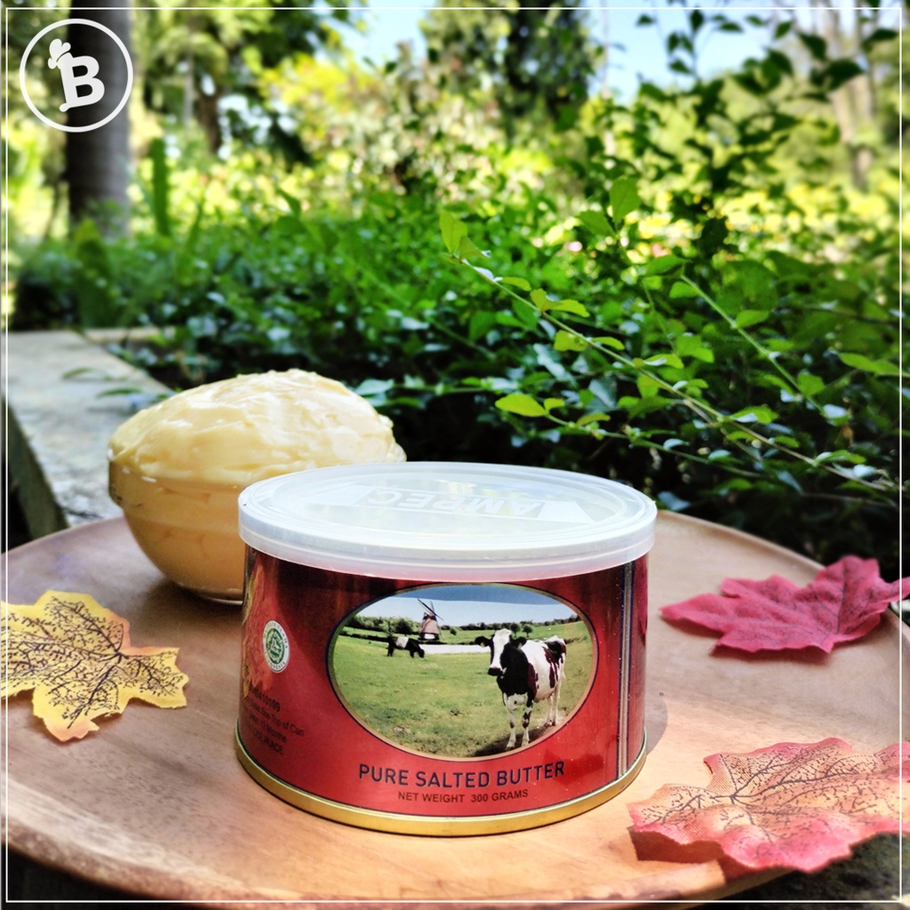Jual Butter Salted Ampec Kemasan 300 gram | Shopee Indonesia
