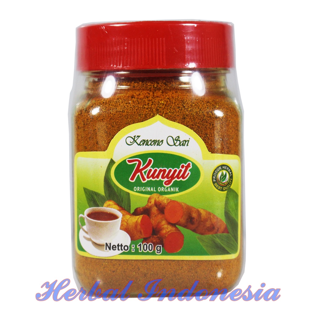 Jual Kunyit Kencono Sari Original Organik 100gr | Shopee Indonesia