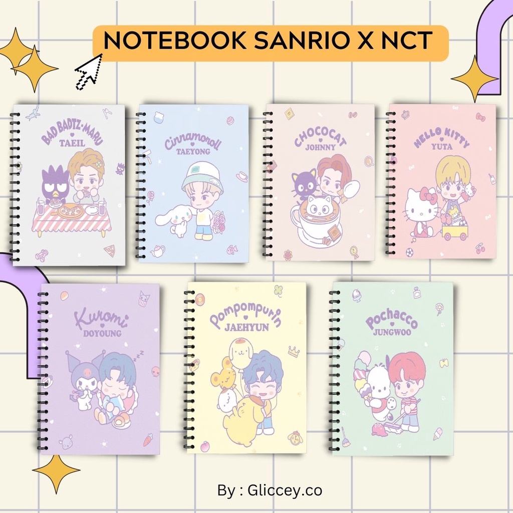 Jual NOTEBOOK SANRIO NCT || BUKU NCT | Shopee Indonesia