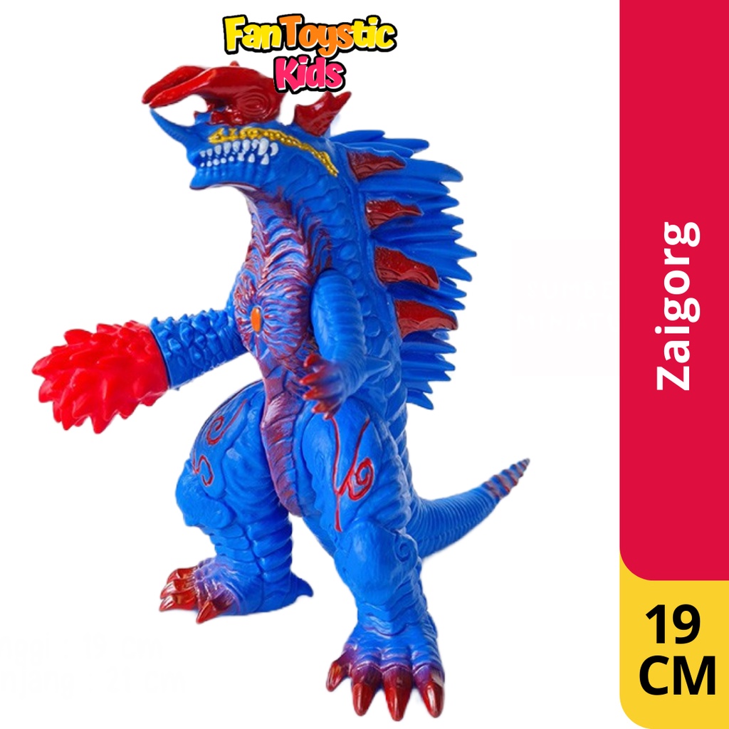 Jual Ultra Monster Zaigorg Musuh Ultraman X Ultraman Kaiju Mainan ...