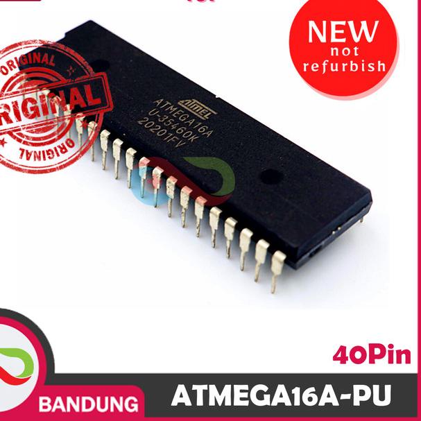 Jual ATMEGA16A-PU ATMEL ATMEGA16 MCU AVR DIP-40 NEW ORIGINAL | Shopee Indonesia