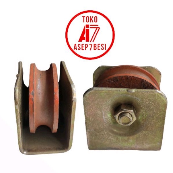 Jual Roda Pagar Besi Behel Beton Tinggi 6 Cm | Shopee Indonesia