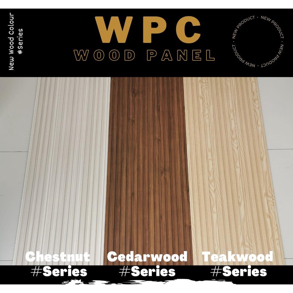 Jual Wall Panel WPC Wood | Kisi-Kisi Kayu Outdoor Ukuran 1,5m x 15cm | Shopee Indonesia