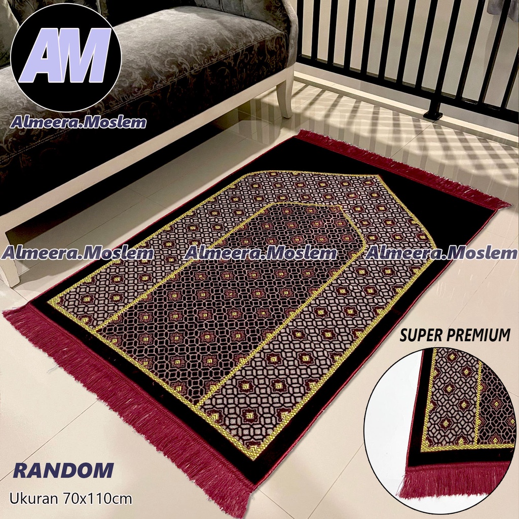 Jual Sajadah Turki Super Prmium Terbaru Bahan Tebal Dan Halus Ukuran ...