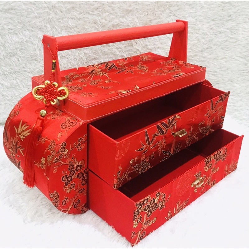 Jual Rantang Lampion Besar 2 Laci / box imlek / sanjit | Shopee Indonesia