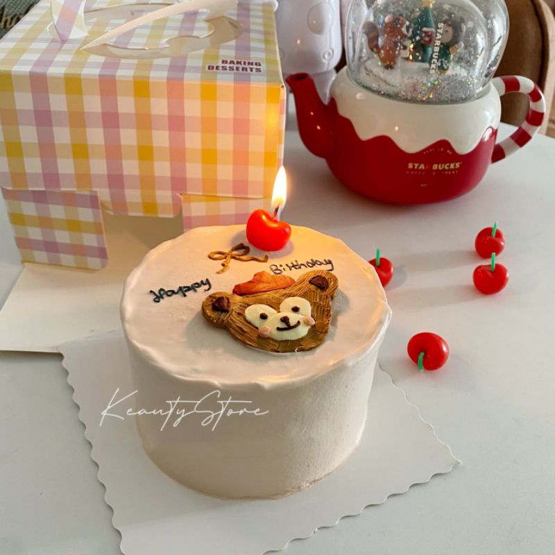 Jual lilin bentuk cherry atau apel, korean candle cherry or apple ...